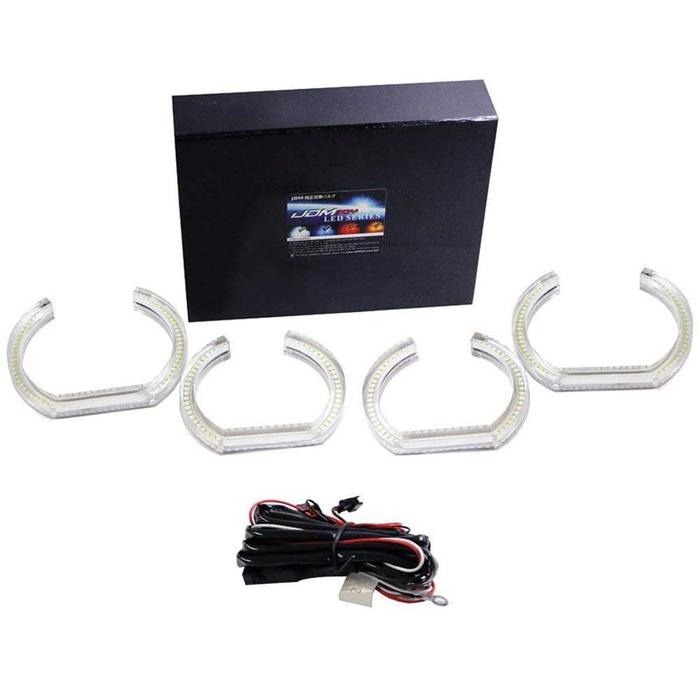 DTM-Style Square Bottom Crystal LED Angel Eyes E90 – GadgetX Automotive ...